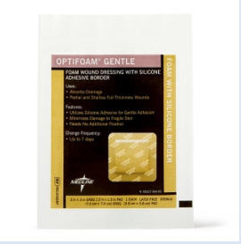 OPTIFOAM GENTLE BORDER 3X3 10/BX | Advanced Care Solutions