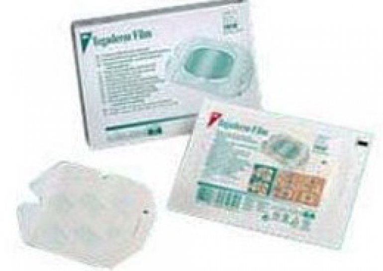 TEGADERM FILM 4 X 4 3/4 W/ BORD 1/ EACH | Advanced Care Solutions