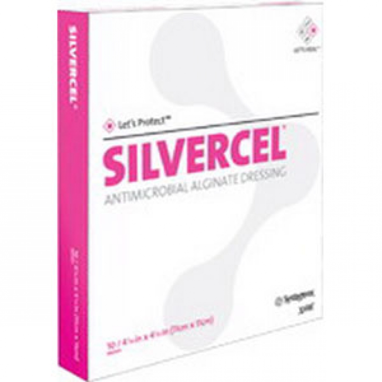SILVERCEL 2 X 2 ANTIMICROBIAL DRSG 10/BX | Advanced Care Solutions