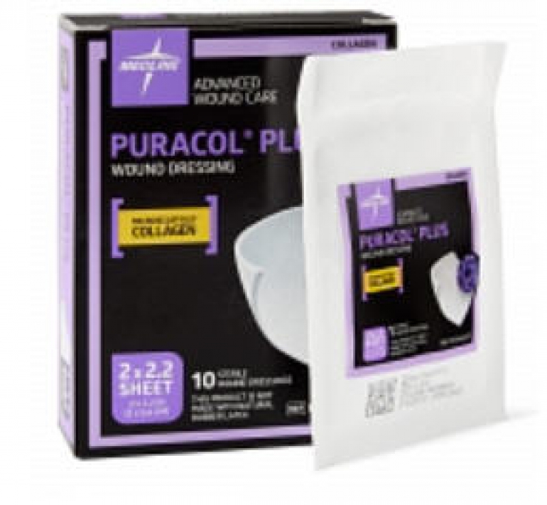 PURACOL PLUS COLLAGEN 2 X 2 2/7IN DRESSING 10/BX | Advanced Care Solutions
