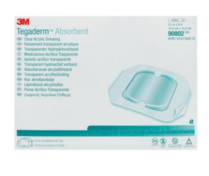 TEGADERM ABSORBENT 4.3IN X 5IN EACH | Advanced Care Solutions